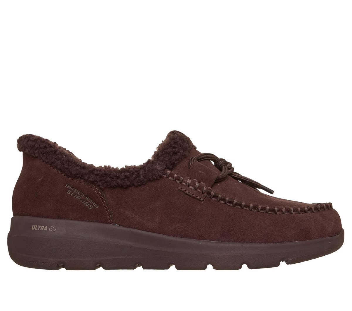 Skechers Slip Ins Glacial Ultra Millie Chocolate