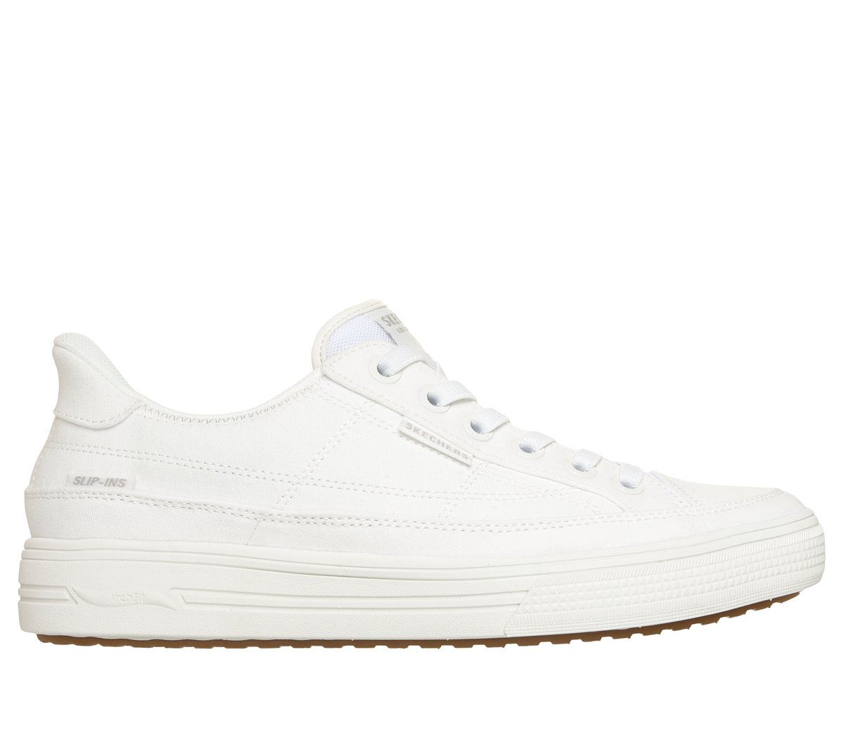Skechers Slip-ins: Arch Fit Arcade - See Ya There - WHITE