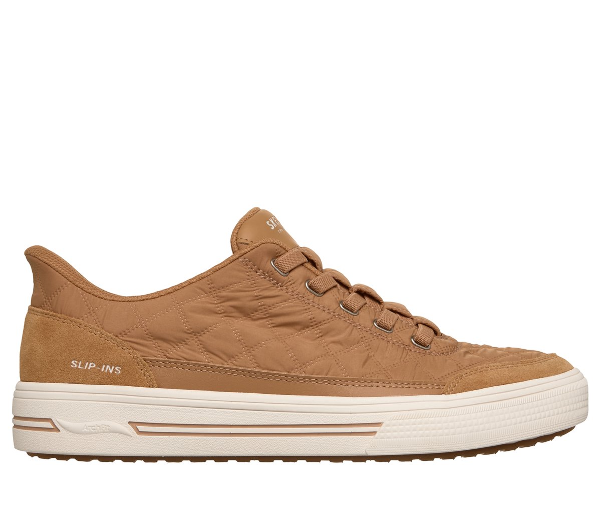 Skechers Slip-ins: Arch Fit Arcade - Cozy Fit Charming Daze - WHEAT