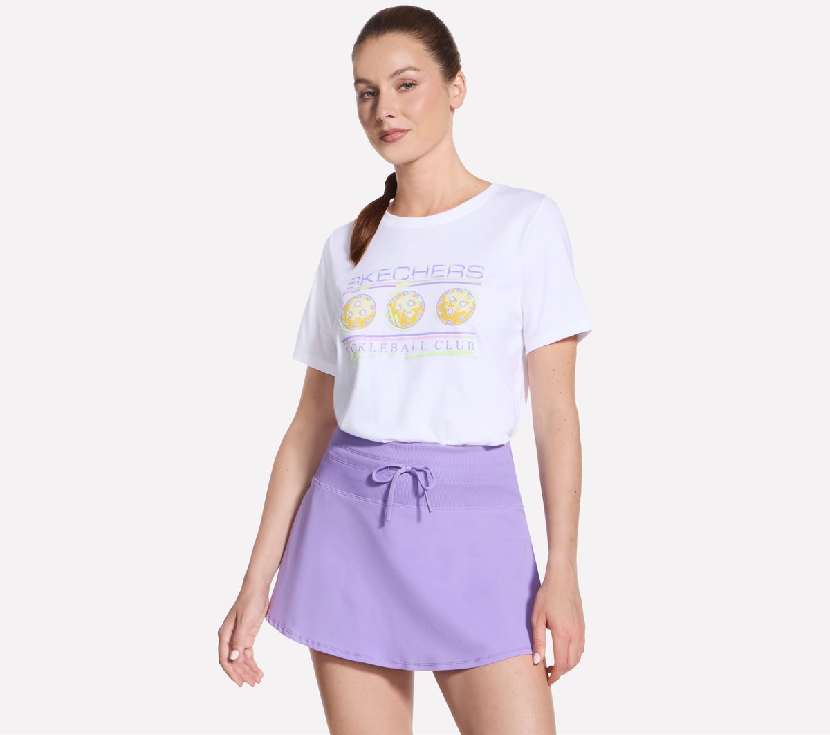 Courtside Tee - WHITE